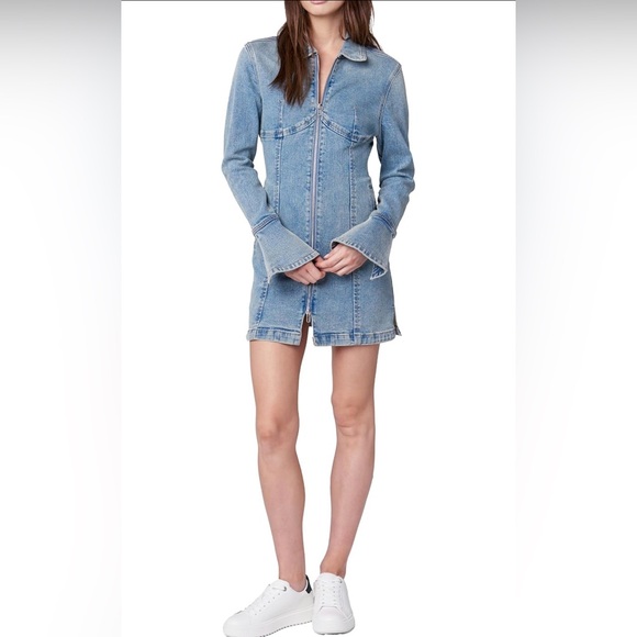 Blank NYC | Dresses | Blanknyc Nwt Denim Bonded Smooth Talker Dress ...